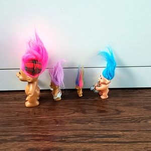 Trolls | Toys | Troll Russ Bundle Blue Mixed Set Pen Troll Big Small ...